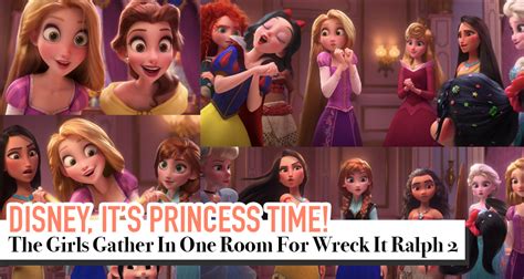 Our Favourite Disney Princesses Gathered For Wreck It Ralph 2