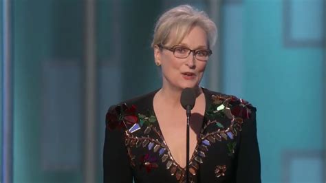 Este Es El Discurso De Meryl Streep En Los Globos De Oro Del Que Todos