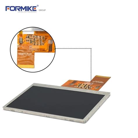 800x480 Tft Lcd 화면 50 핀 Lcd 패널 43 인치 디스플레이 모듈