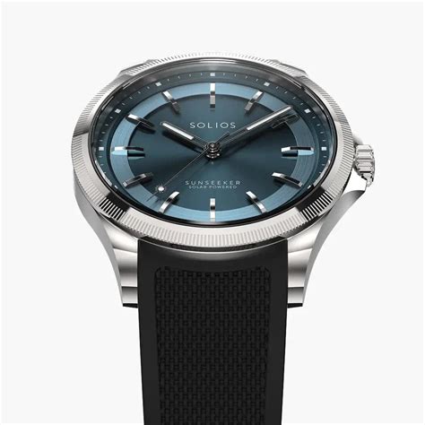 The Solios Sunseeker Solar Watch Assembled In Canada Solios Watches