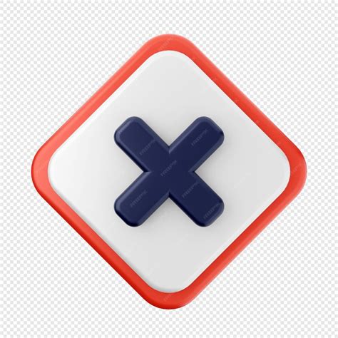 Premium Psd 3d Caution Warning Alert Sign Icon Illustration Render