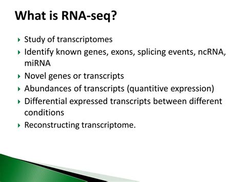 PPT RNA Sequencing PowerPoint Presentation Free Download ID
