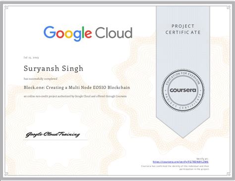 Suryansh Singh On Linkedin Just Got Certified In Creating Multinode