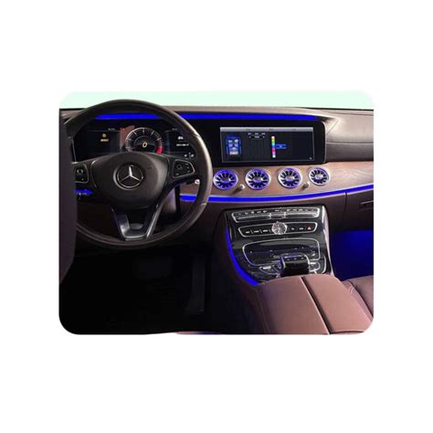 Mercedes E Class W213 Dashboard Screen Trim Ambient Light Carplay Lt