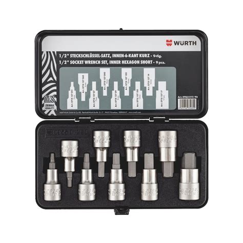 Buy 12 In Socket Wrench Ass Hex Socket Short 9 Pcs Online