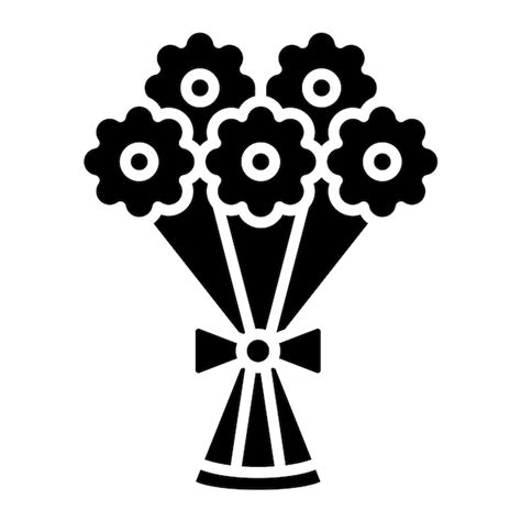 Premium Vector Flower Bouquet Vector Illustration Style