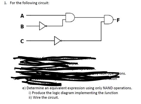 Solved For The Following Circuit E Determine An Chegg