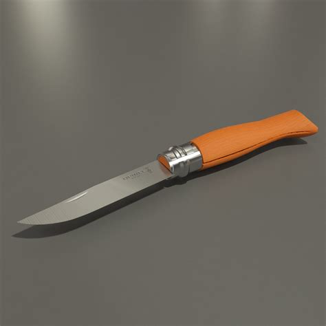Opinel Knife 3d Model 3 C4d Free3d