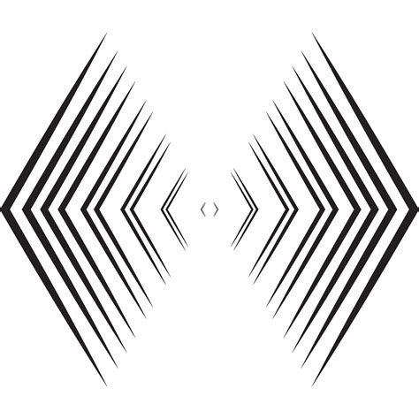 Simple Abstract Vector Black Color Geometric Pattern Art 34972344