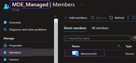 Defender For Endpoint MDE Security Settings Management