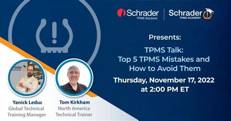 Schrader Tpms Solutions On Linkedin Webinar Tpms Freewebinar Training Freetraining