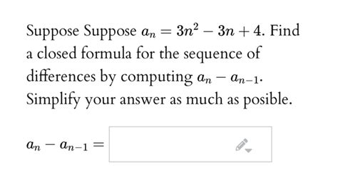 solved find the solution to the recurrence relation an