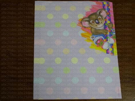 Lisa Frank Stationery Set Of 8 Sheets Vintage 90s 1731016514