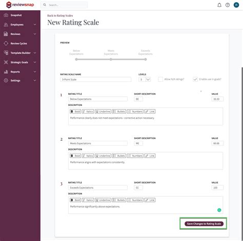 Reviewsnap How To Create A Rating Scale Reviewsnap
