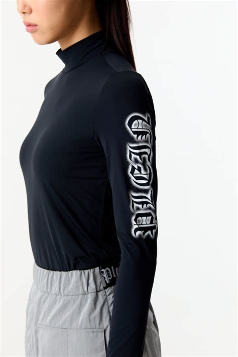Philipp Plein Golf필립플레인 골프 Women 슬리브 그래픽 롱 슬리브 쿨 이너 Sivillage