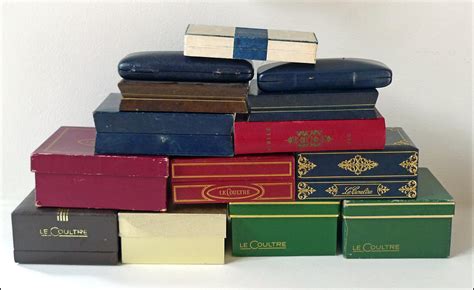Jlc Vintage Jaeger Jaeger Lecoultre And Lecoultre Boxes