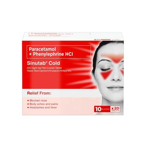 Sinutab Cold Tablet Iloilo Supermart Online Aton Guid Ini