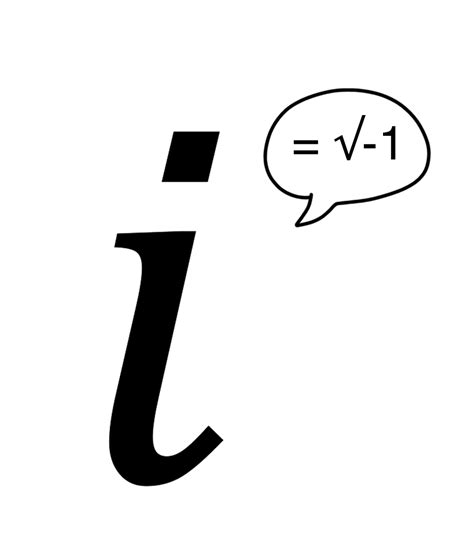 Imaginary Number Symbol