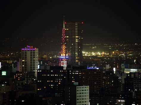 旭山記念公園の夜景 札幌の夜景