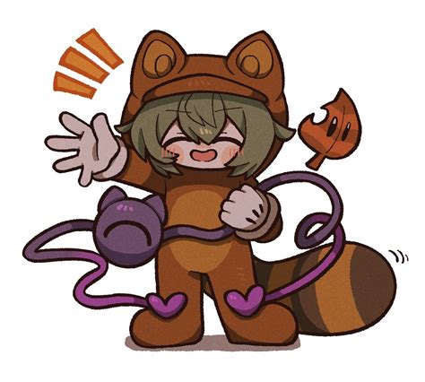 Komeiji Koishi And Tanuki Mario Touhou And 1 More Drawn By Zunusama