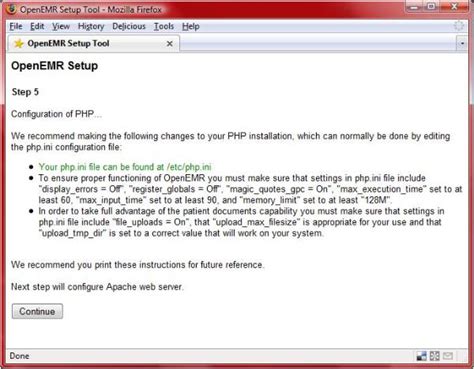 OpenEMR 3 0 Windows Installation OpenEMR Project Wiki