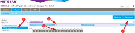 NETGEAR VLANs Einrichten Konfigurieren Maffert Net