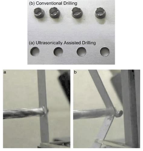 Comparison In Drilling Of Flexible Aluminium Strips A Ultrasonically