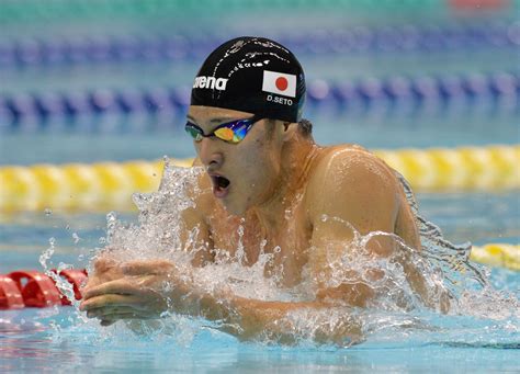 競泳ワールドカップ東京大会の男子200メートル個人メドレーで1位になった瀬戸大也選手＝2012年11月7日、東京都（224）－瀬戸大也選手の