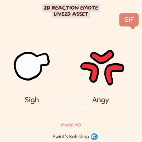 2d Style Animated  Emote Asset Pwint Wais Ko Fi Shop Ko Fi ️