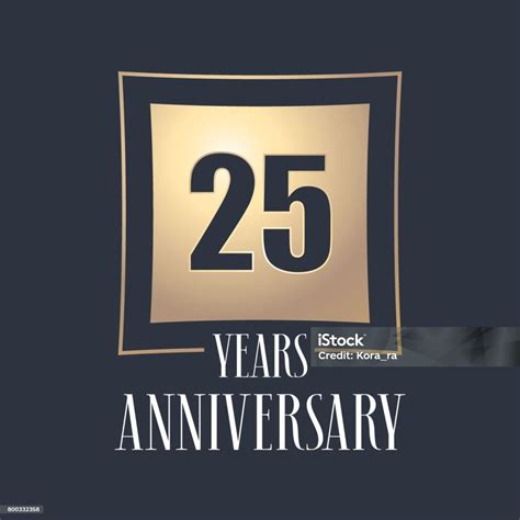 25 년 기념일 축 하 벡터 아이콘 25주년 기념에 대한 스톡 벡터 아트 및 기타 이미지 25주년 기념 25