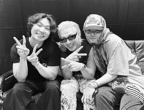 Bigbangs Taeyang Shares Photos With Daesung And G Dragon Kpop Hit