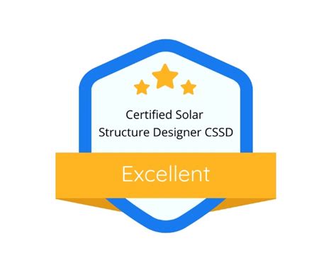 Certified Solar Structure Designer Cssd Taqa Space