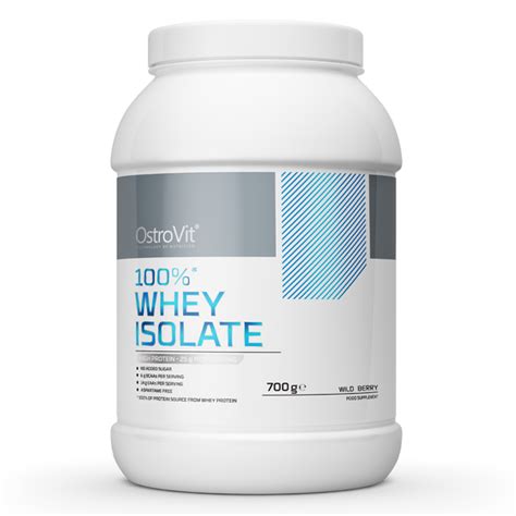 Ostrovit 100 Whey Isolate 700 G Miško Uogų Skonio Modelis Miško