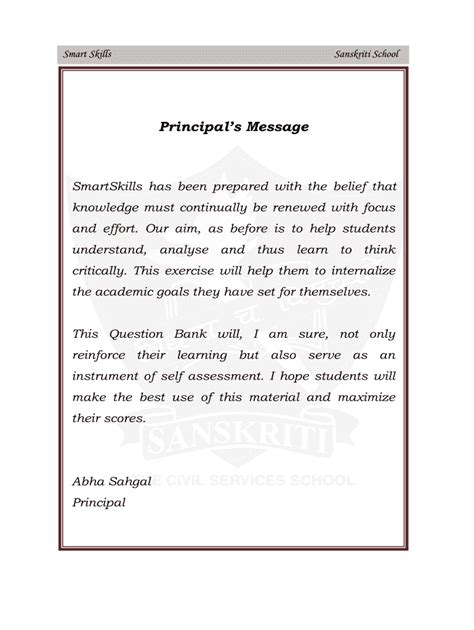 Fillable Online Class Vi Syllabus Sanskriti School Fax Email Print