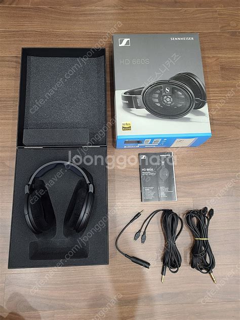 젠하이저 Hd660s 고해상도 헤드폰 풀박스 S급 이어폰헤드폰 중고나라