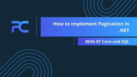 How To Implement Pagination In Net Pedro Constantino