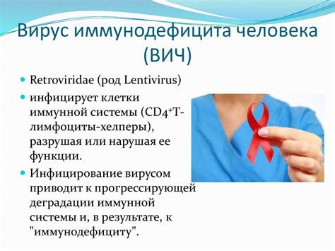 Вирус иммунодефицита человека ВИЧ презентация онлайн