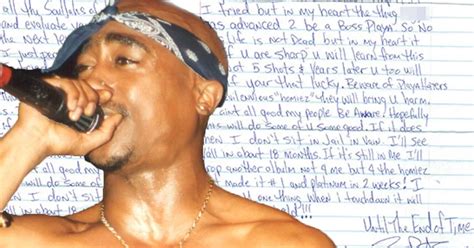 Tupac Shakur Wrote About Starting A New Chapter In Handwritten Letter