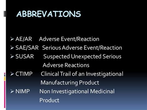 Adverse Drug Reactions Management