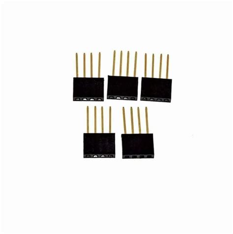 4 Pin Female 11mm Tall Stackable Header Connector For Arduino 5pcs At Rs 20piece New Items