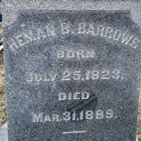 Heman B Barrows 1823 1889 Find A Grave Memorial