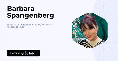 Barbara Spangenberg National Business Manager National Senior Sales And Marketing Manager