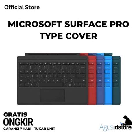 Jual Microsoft Surface Pro Type Cover Keyboard Surface Pro Di Seller Cora Store Kalibata