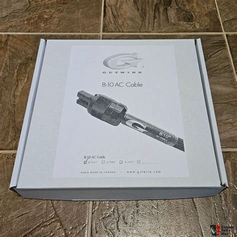 Gutwire B 10 Power Cable 4ft Demo Photo 4704638 Us Audio Mart