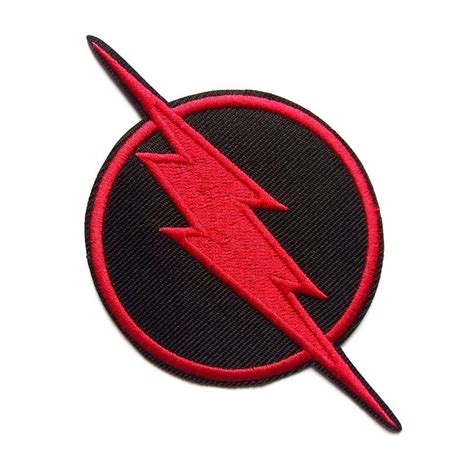 Reverse Flash Logo Iron On Patch Hobbies And Toys Stationery And Craft