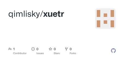 Xuetr Readme Md At Main Qimlisky Xuetr Github