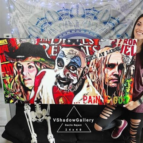 Rob Zombie Art Prints Etsy