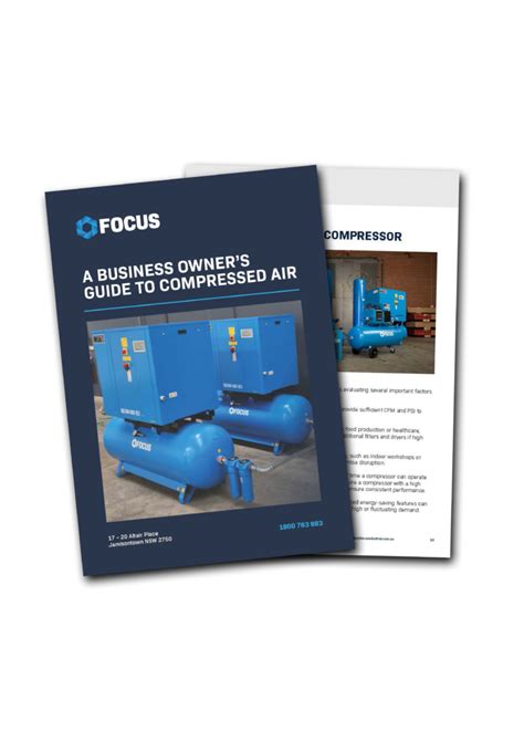 A Business Owners Guide To Compressed Air Focus