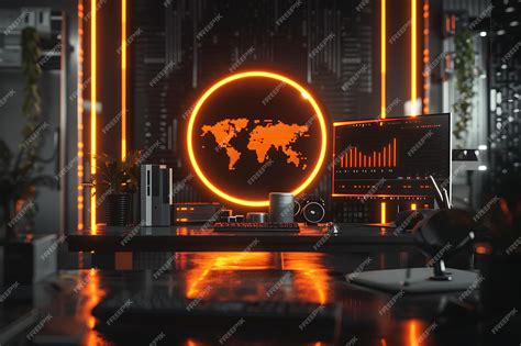 Premium Photo Crypto Otc Desk With Abstract High Volume Trading