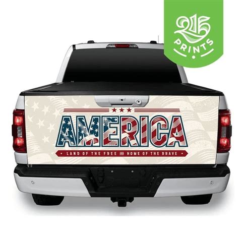 5 Reasons You Need An American Flag Tailgate Decal For Your Truck